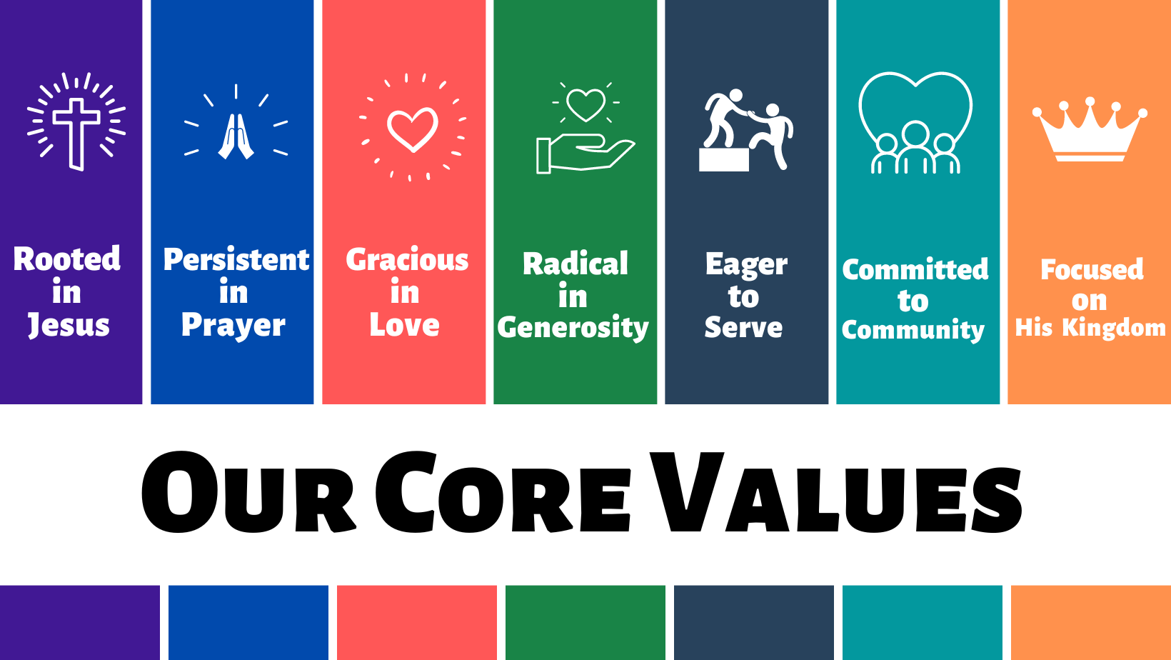 Church Core Values Values PSD Graphics, Designs & Templates From
