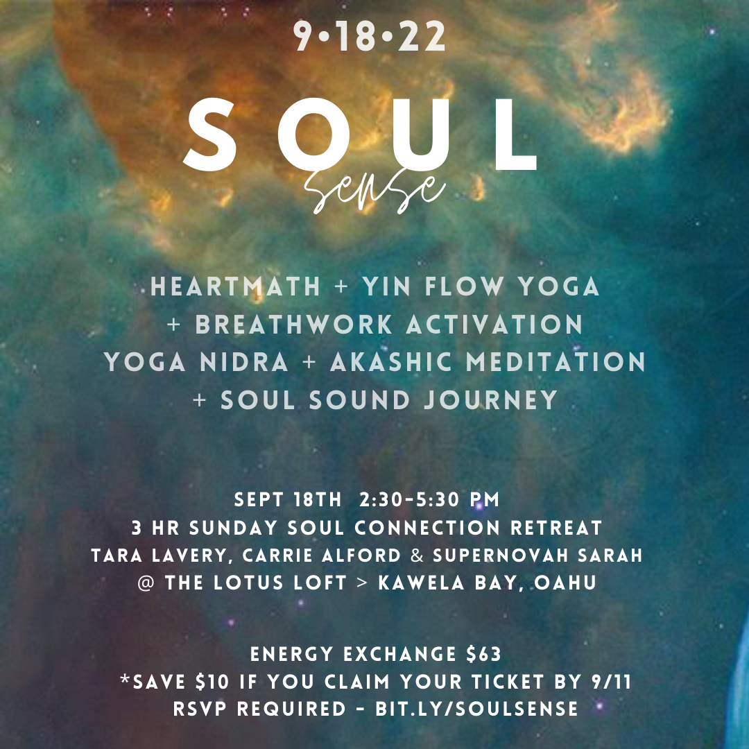 Soul Sense — SuperNova Energetics