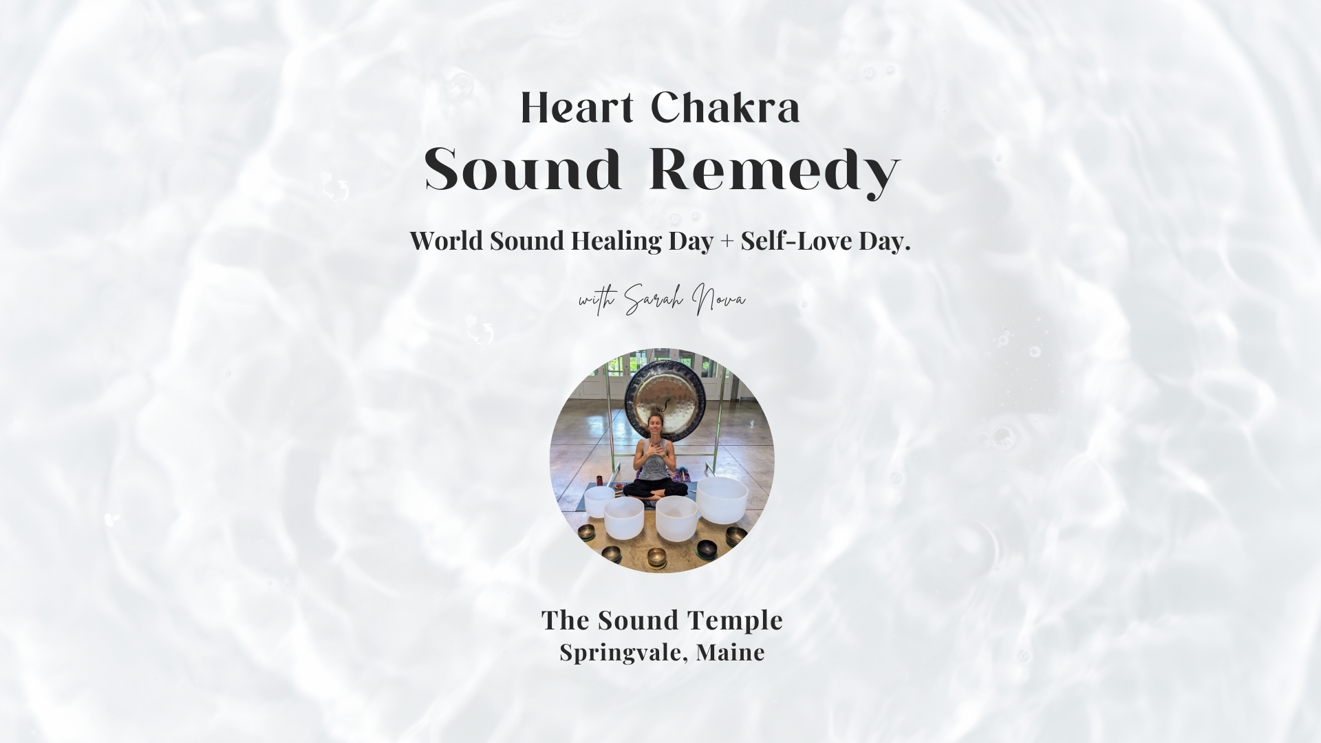 Sound Remedy ~ Heart Chakra - World Sound Healing Day! — SuperNova ...