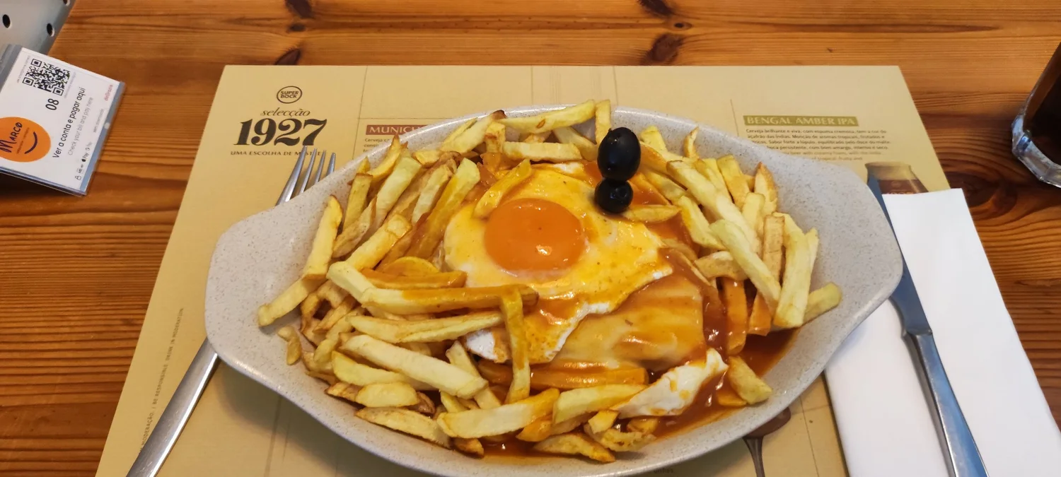 We tried Lisbon’s highest-rated vegetarian Francesinha and it was ...