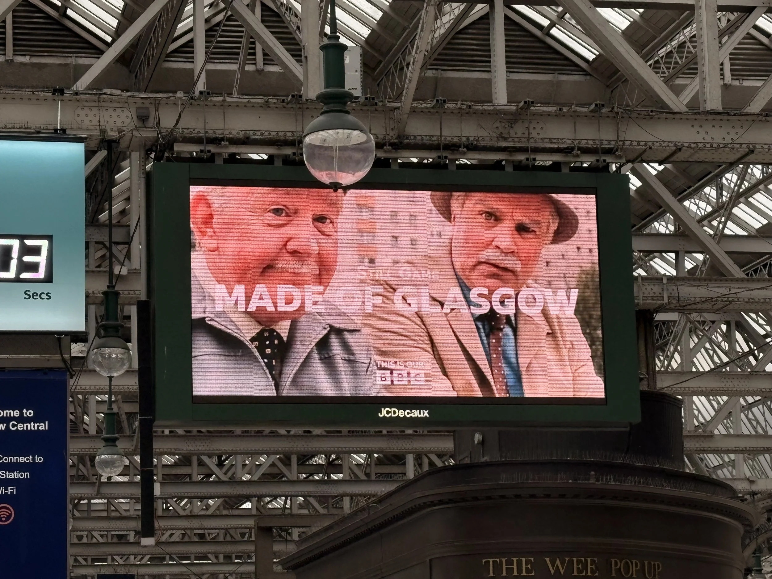 Still Game unrolls its ‘weclome’ mat in Glasgow Central — City Live