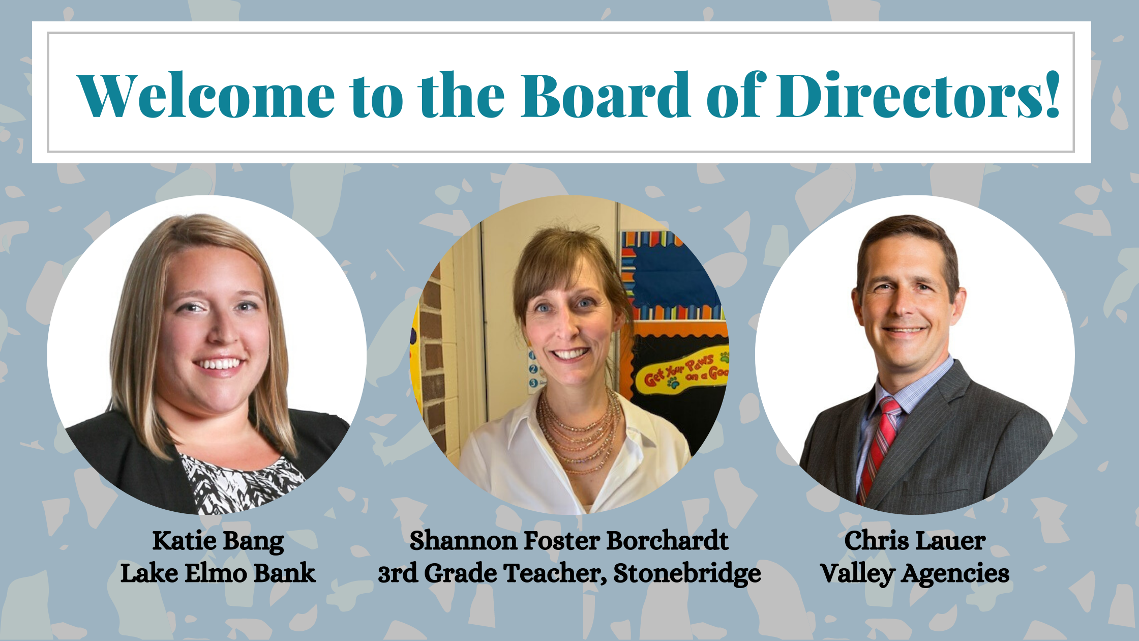 Announcing new board members — The Partnership Plan
