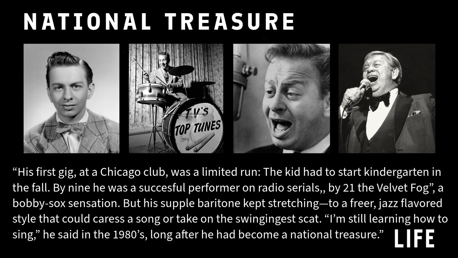 Mel Tormé 100 Project — James Tormé