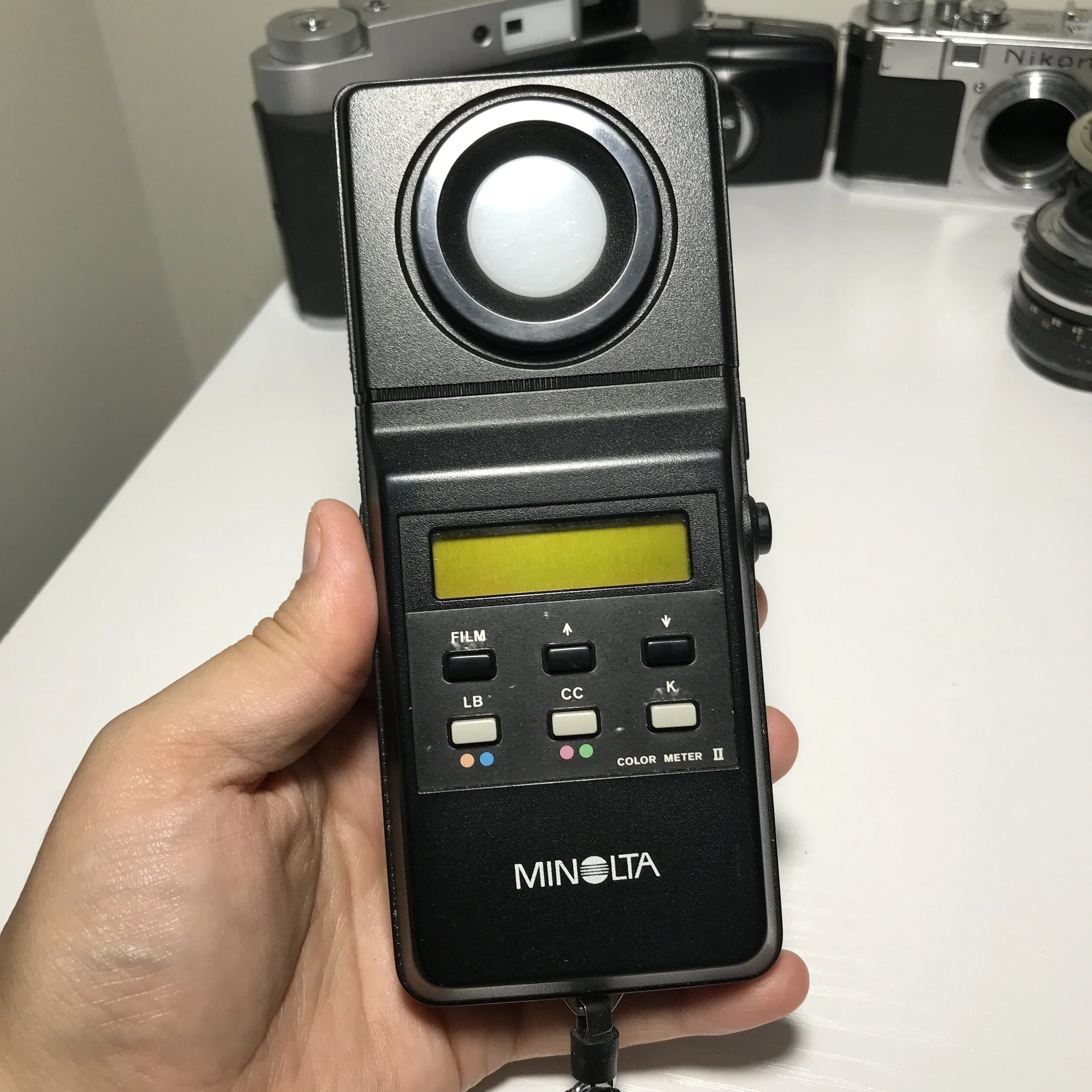 いです ヤフオク! - MINOLTA COLOR METER Ⅱ います