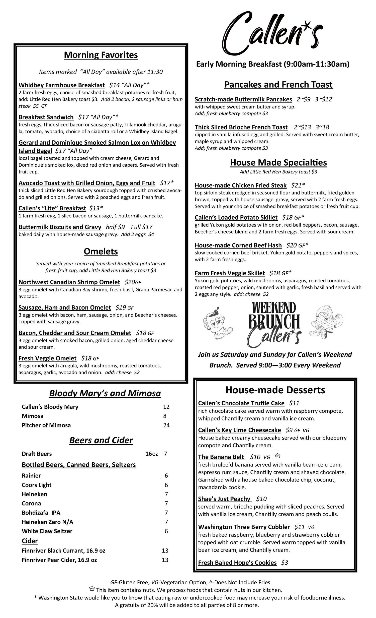 eat — Callen's Restaurant