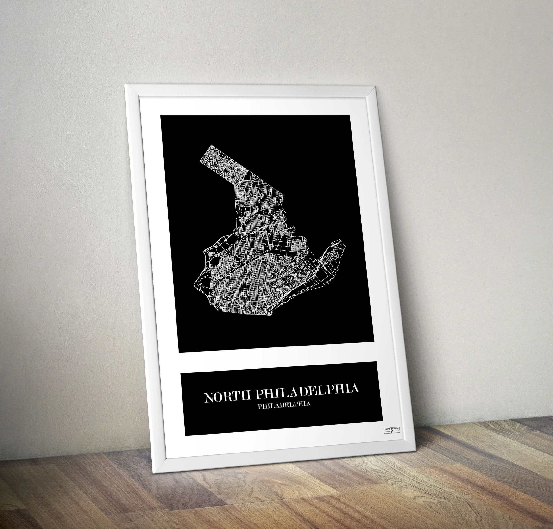 Map of North Philadelphia — Halma Geomaps