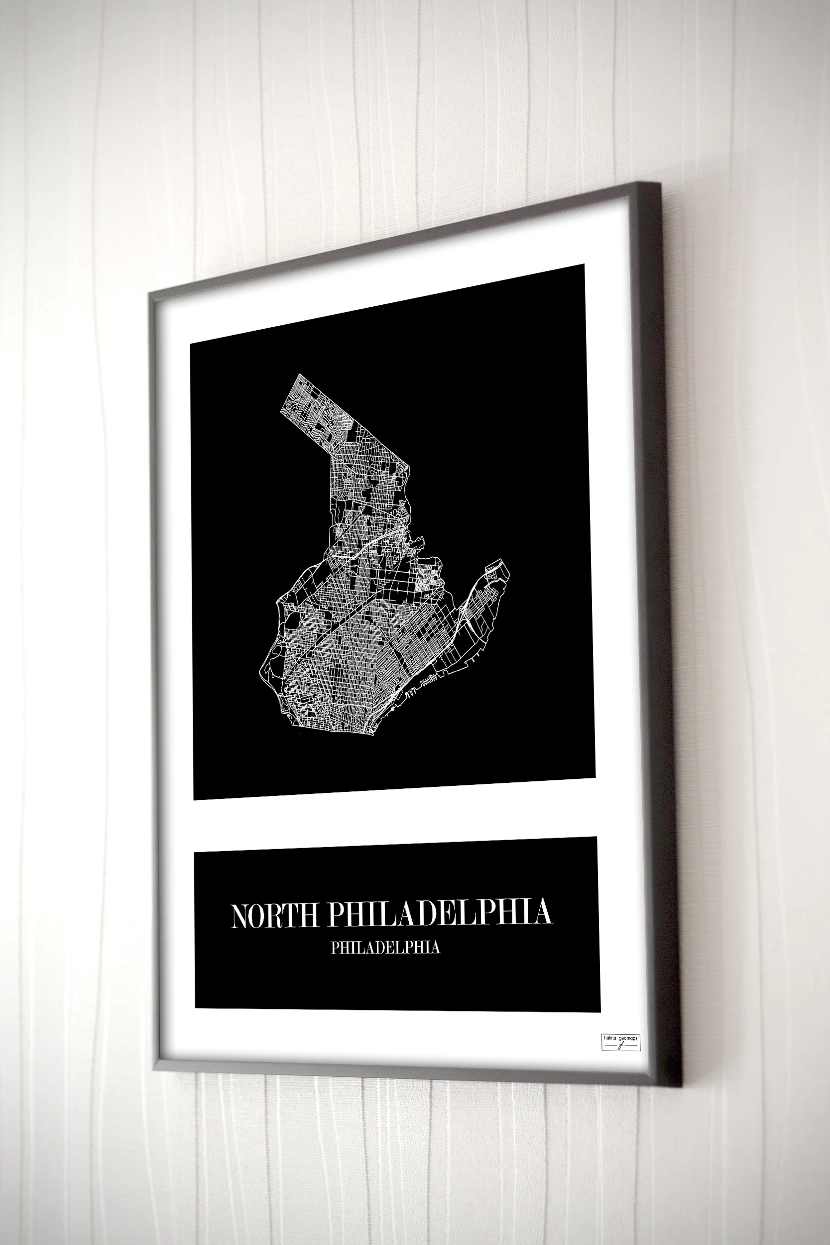 Map of North Philadelphia — Halma Geomaps