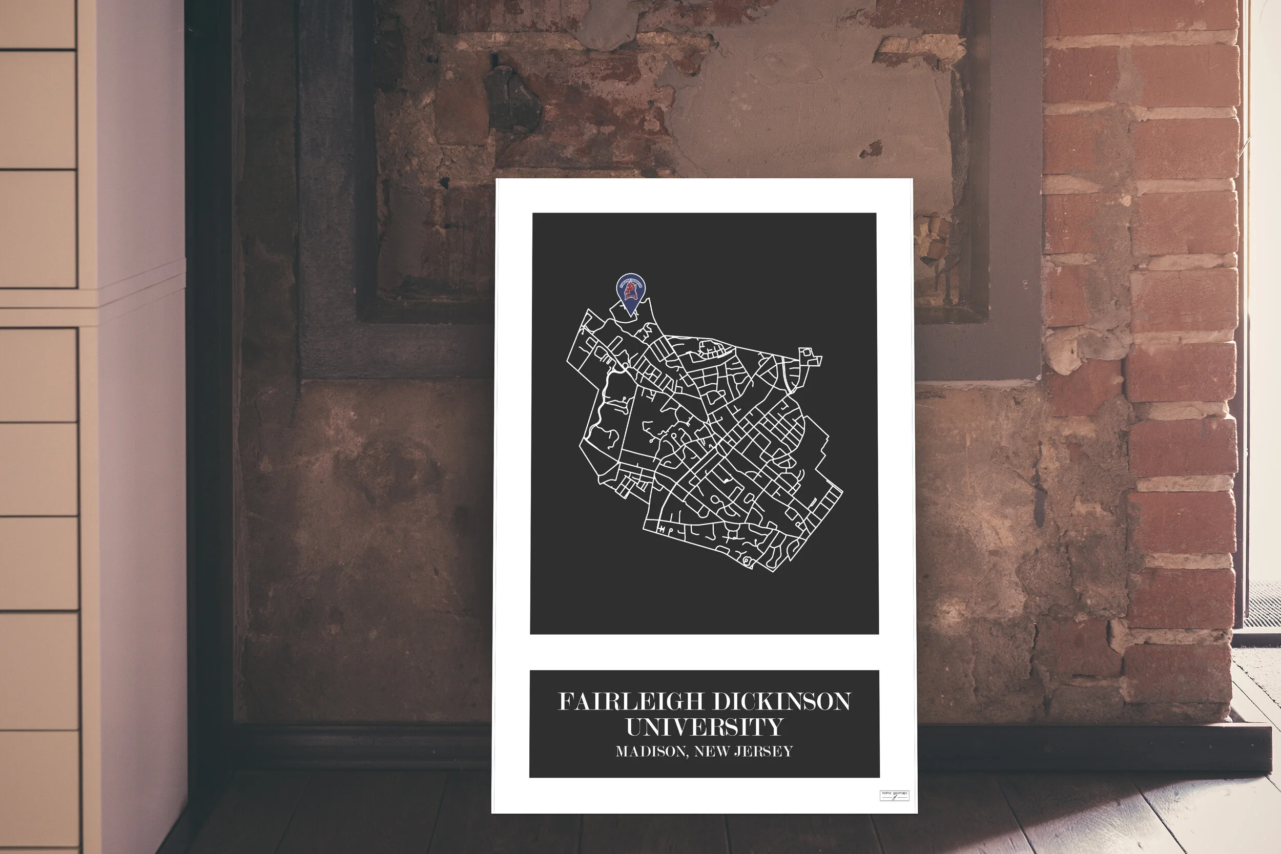 Map of Fairleigh Dickinson University (Madison) — Halma Geomaps