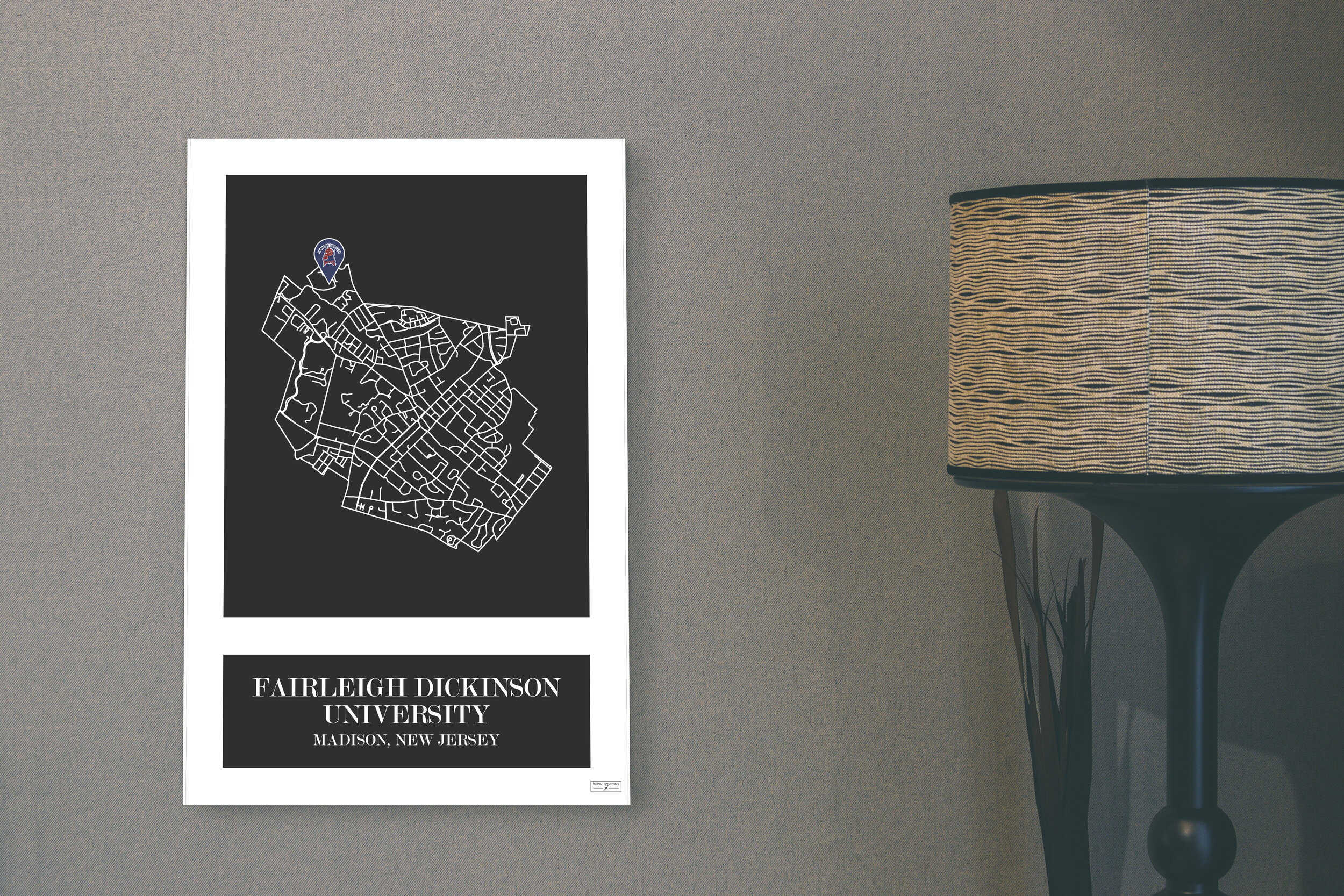 Map of Fairleigh Dickinson University (Madison) — Halma Geomaps