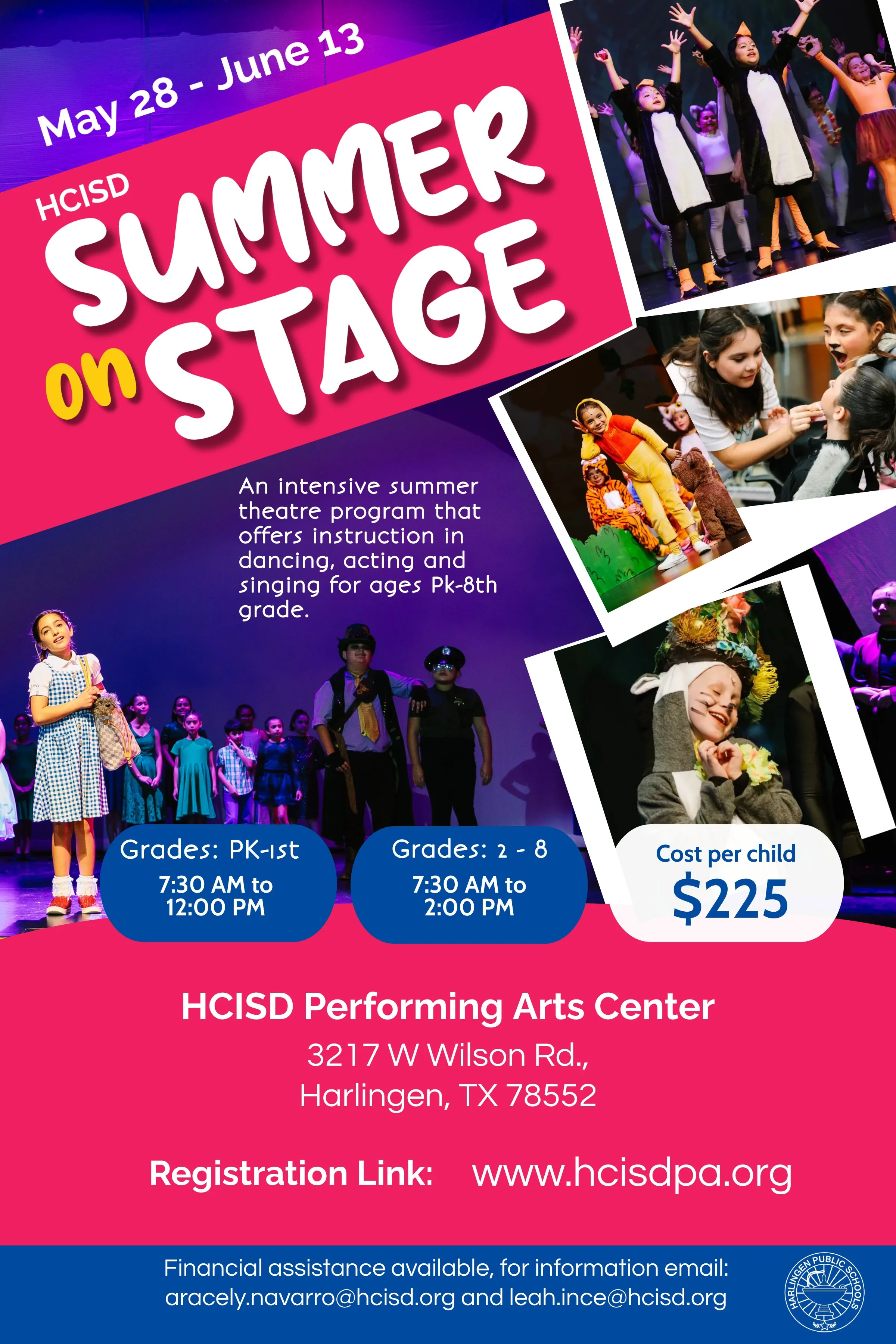 Summer on Stage — HCISD Performing Arts