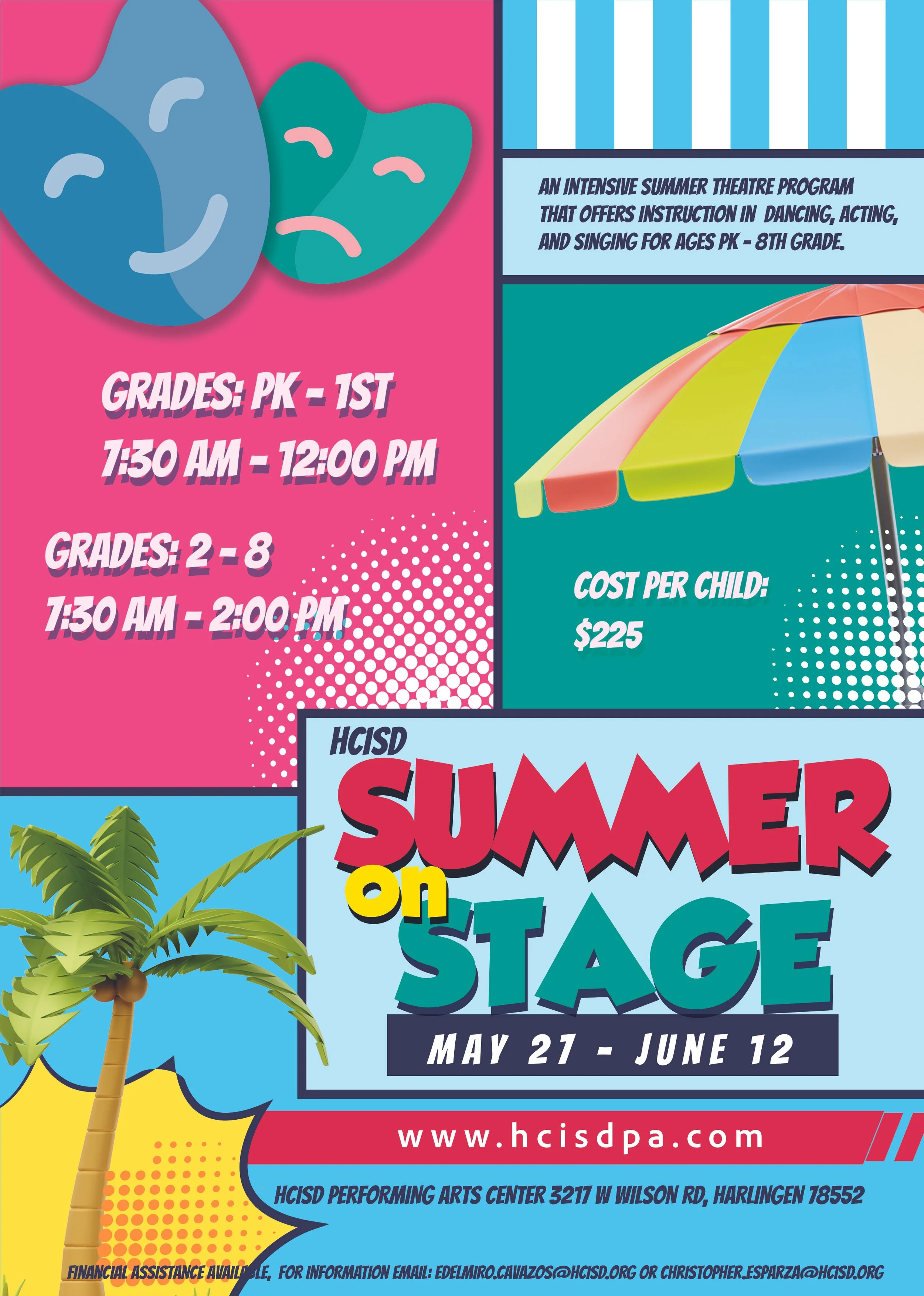 Summer on Stage — HCISD Performing Arts