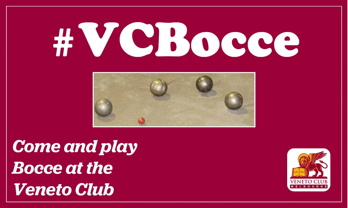 Weekly Events — Veneto Club