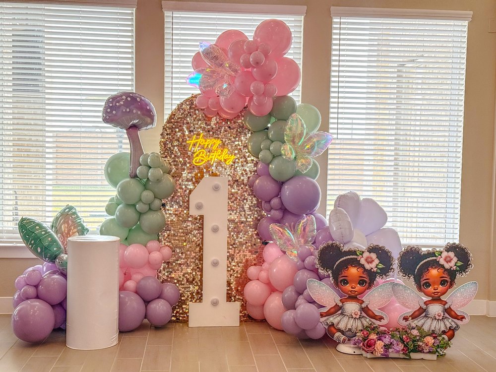 Houston Balloon Decor & Backdrop Rentals | Custom Garlands — Little ...