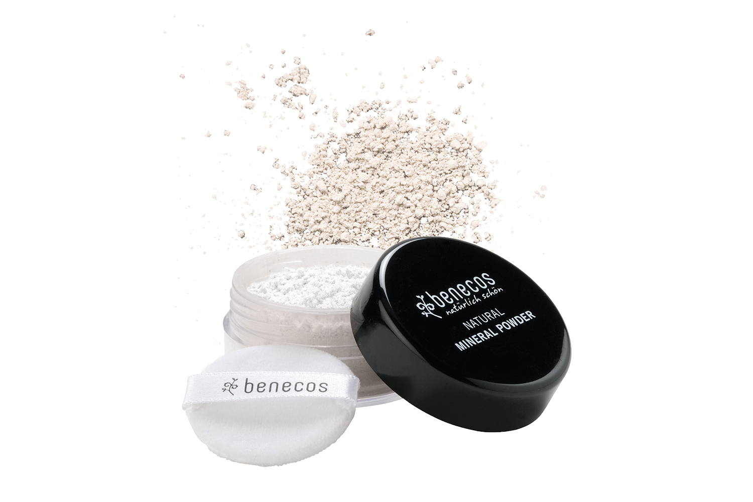Benecos Translucent Powder 6.5g Mission Invisible — Helios Health & Beauty
