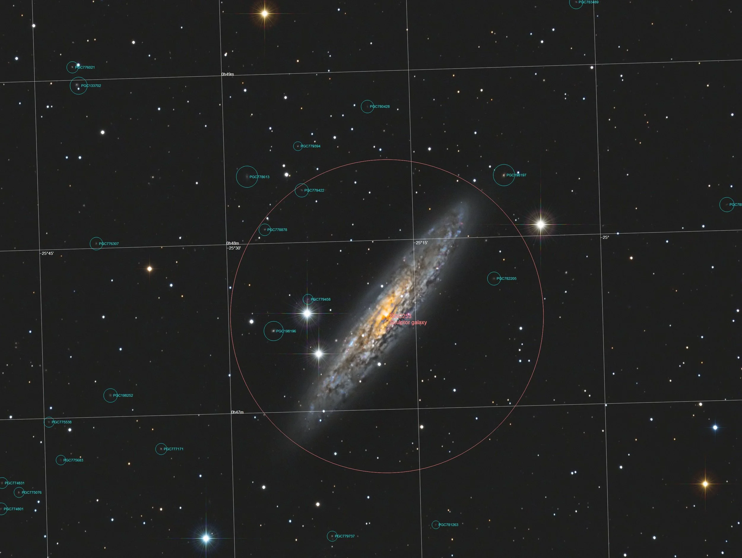 Sculptor Galaxy — TheAstroGazer