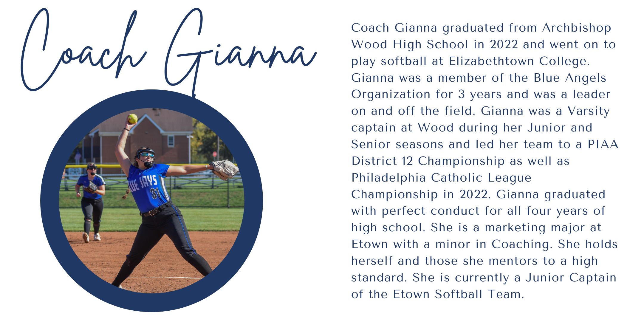 18u McGill Coaches Page — Blue Angels Fastpitch