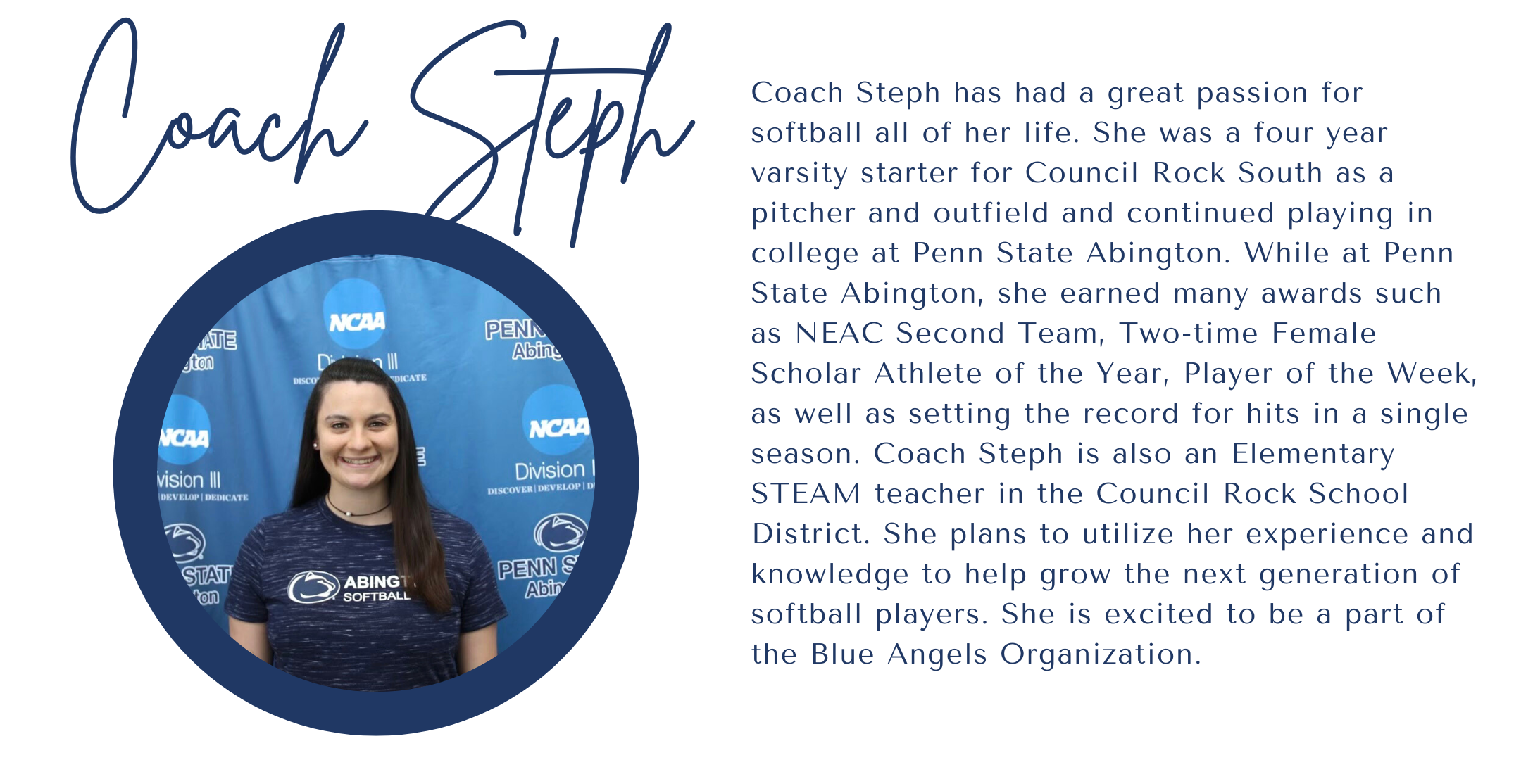 14u Sipler Coaches Page — Blue Angels Fastpitch