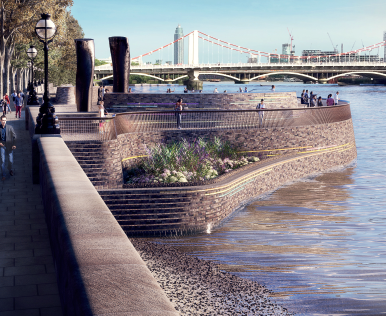 Chelsea Quay, Chelsea Embankment, London — Bridget Sawyers