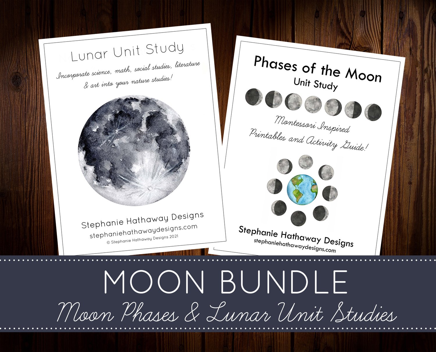 Poster Project On Moon Phases