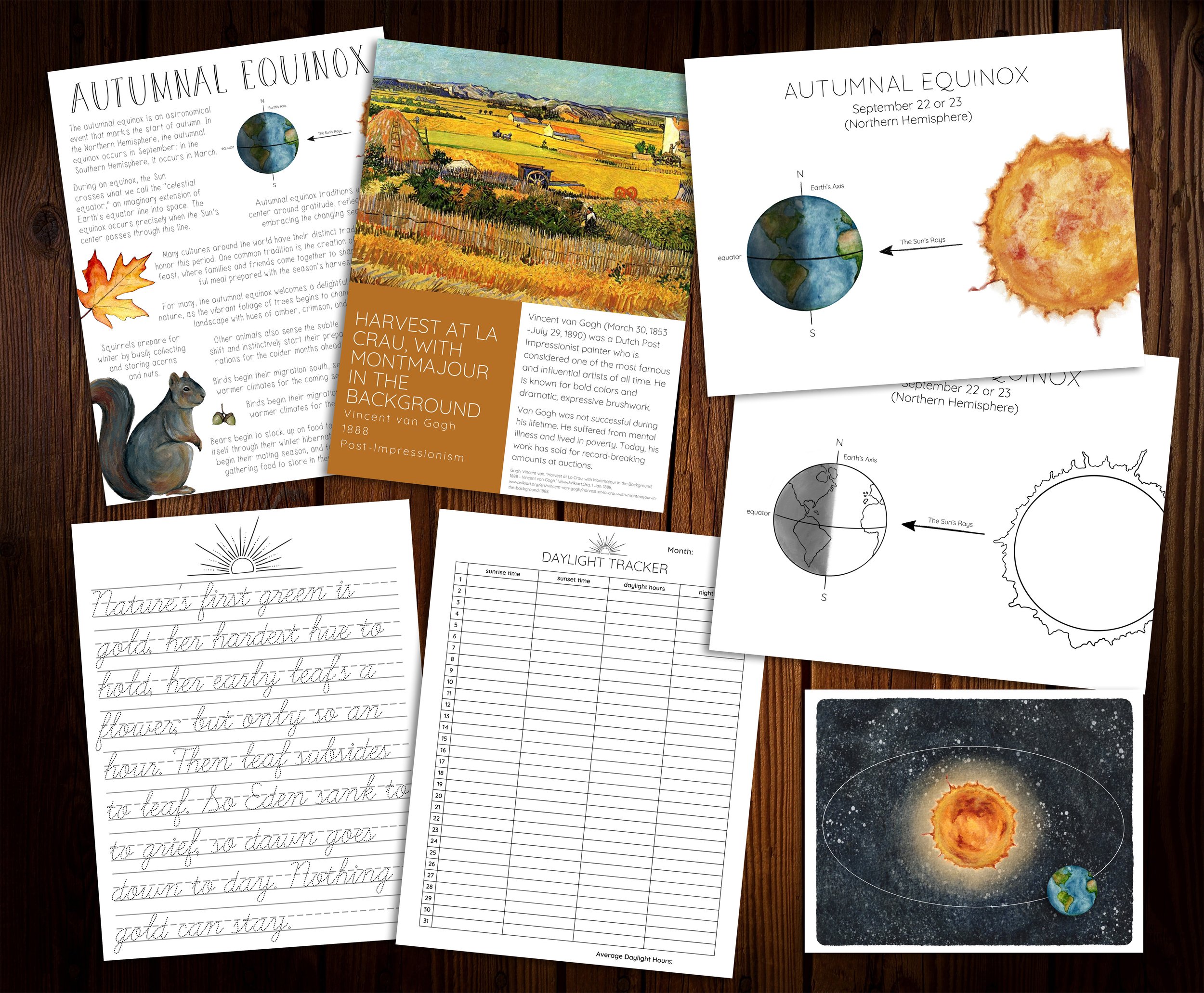 Vernal Equinox Mini Nature Study — Stephanie Hathaway Designs
