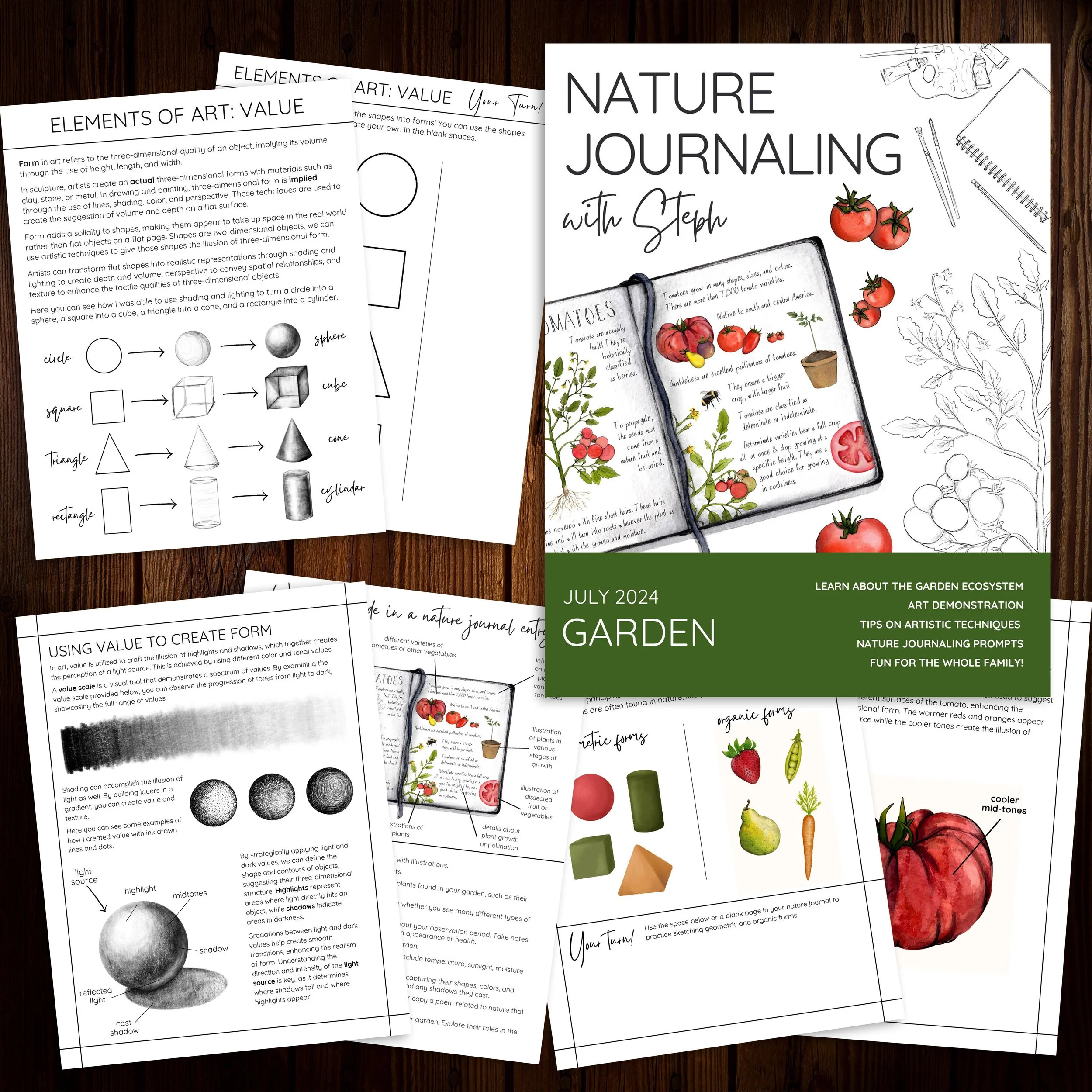 Nature Journaling with Steph — Stephanie Hathaway Designs
