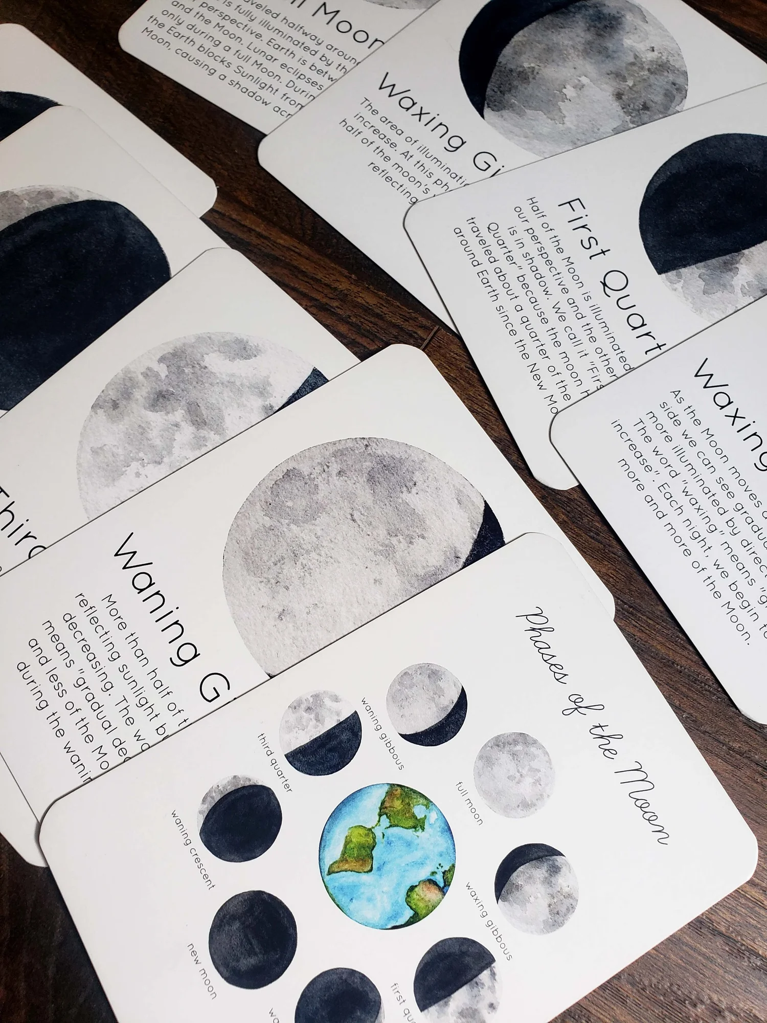 Gemstones Matching Game, Set of 24 Cards — Stephanie Hathaway Designs