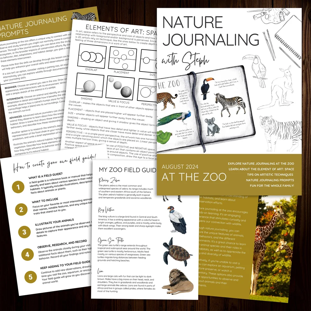 Nature Journaling with Steph — Stephanie Hathaway Designs