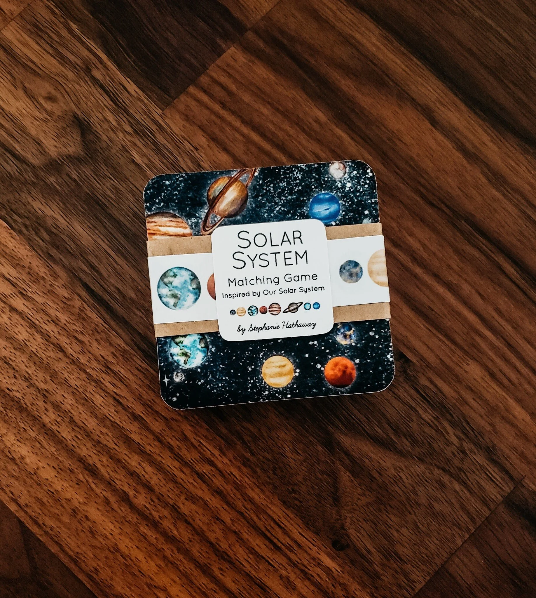 Solar System Flashcards | 15 Hand-Painted Astronomy & Space Cards ...