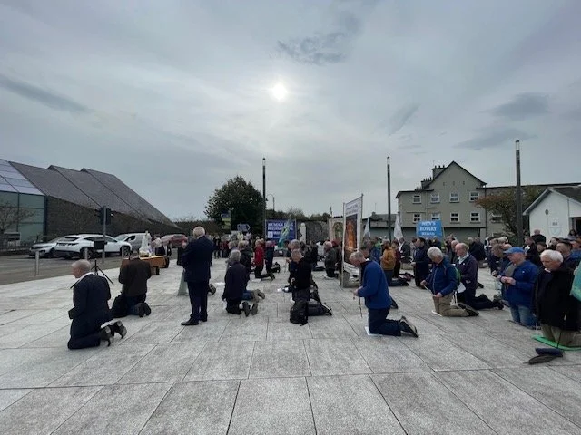 Irish Catholic Men Gather in Hundreds to Pray Rosary at Knock ...