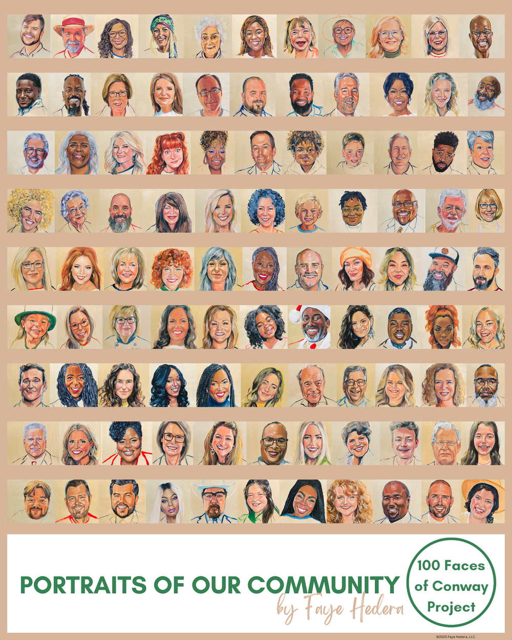 100 Faces of Conway Project — Faye Hedera: ARTIST | FILMMAKER | ADVOCATE