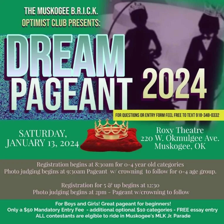 2023 B.R.I.C.K OPTOMIST DREAM PAGEANT — The Roxy Muskogee