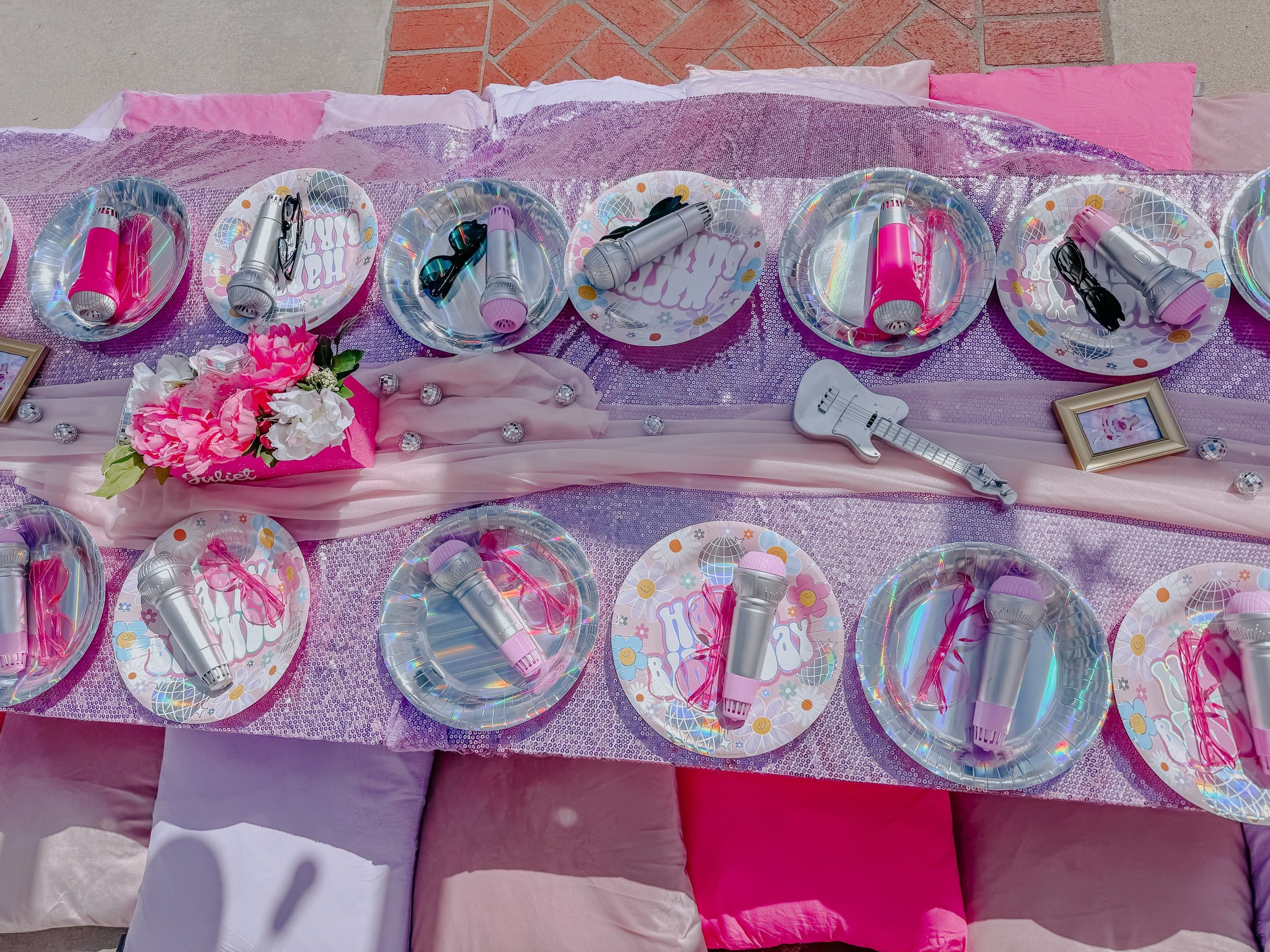 Popstar Birthday Party — Our Blessed Life