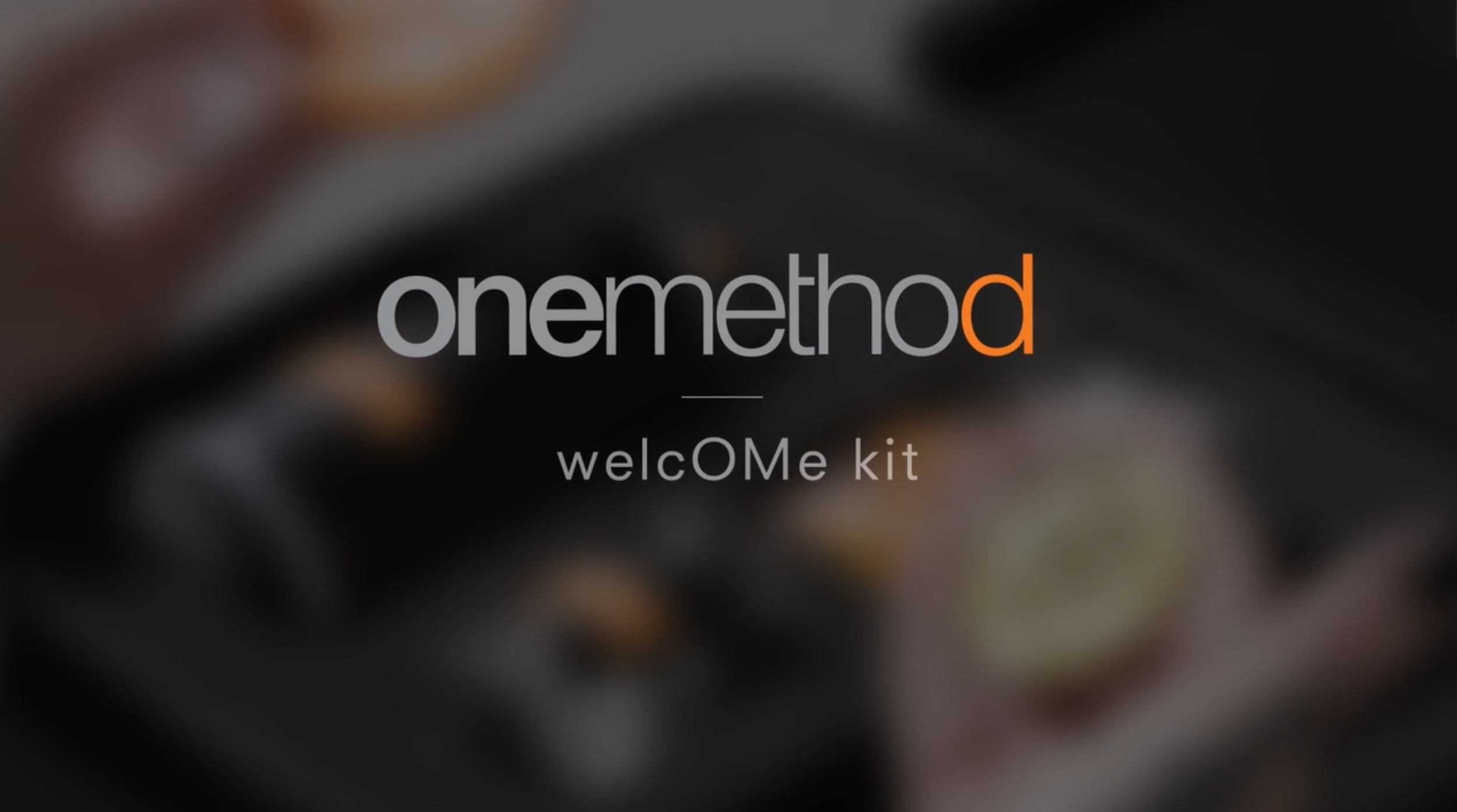 OneMethod Welcome Kit — Victoria Beretta