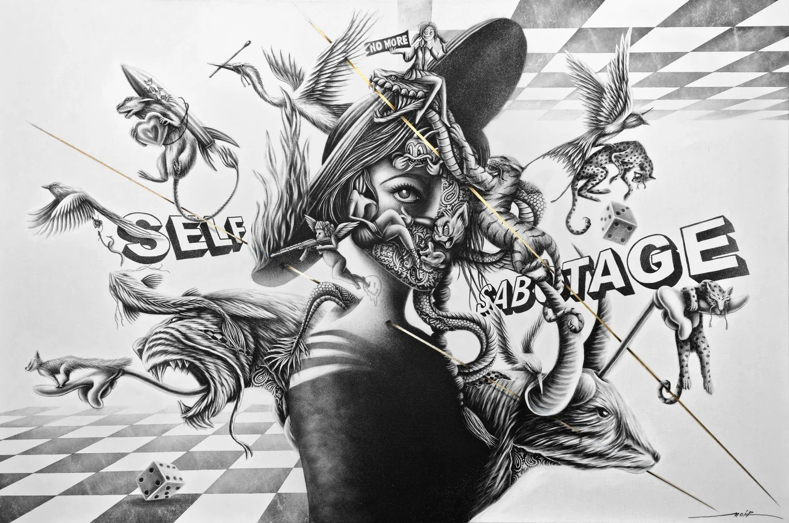 NOIR artist Paintings