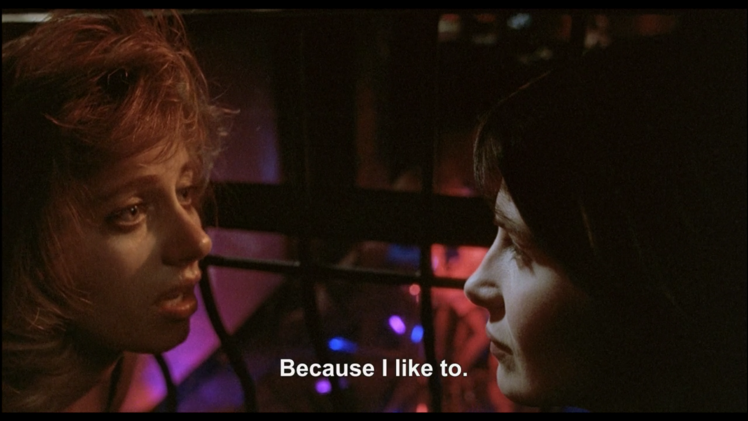 Three Colors Movie Scene