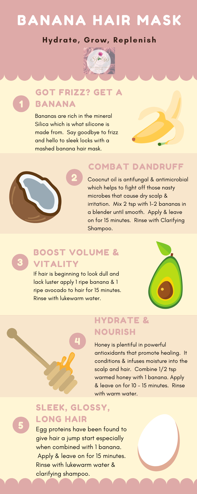 Homemade Banana Hair Treatment
