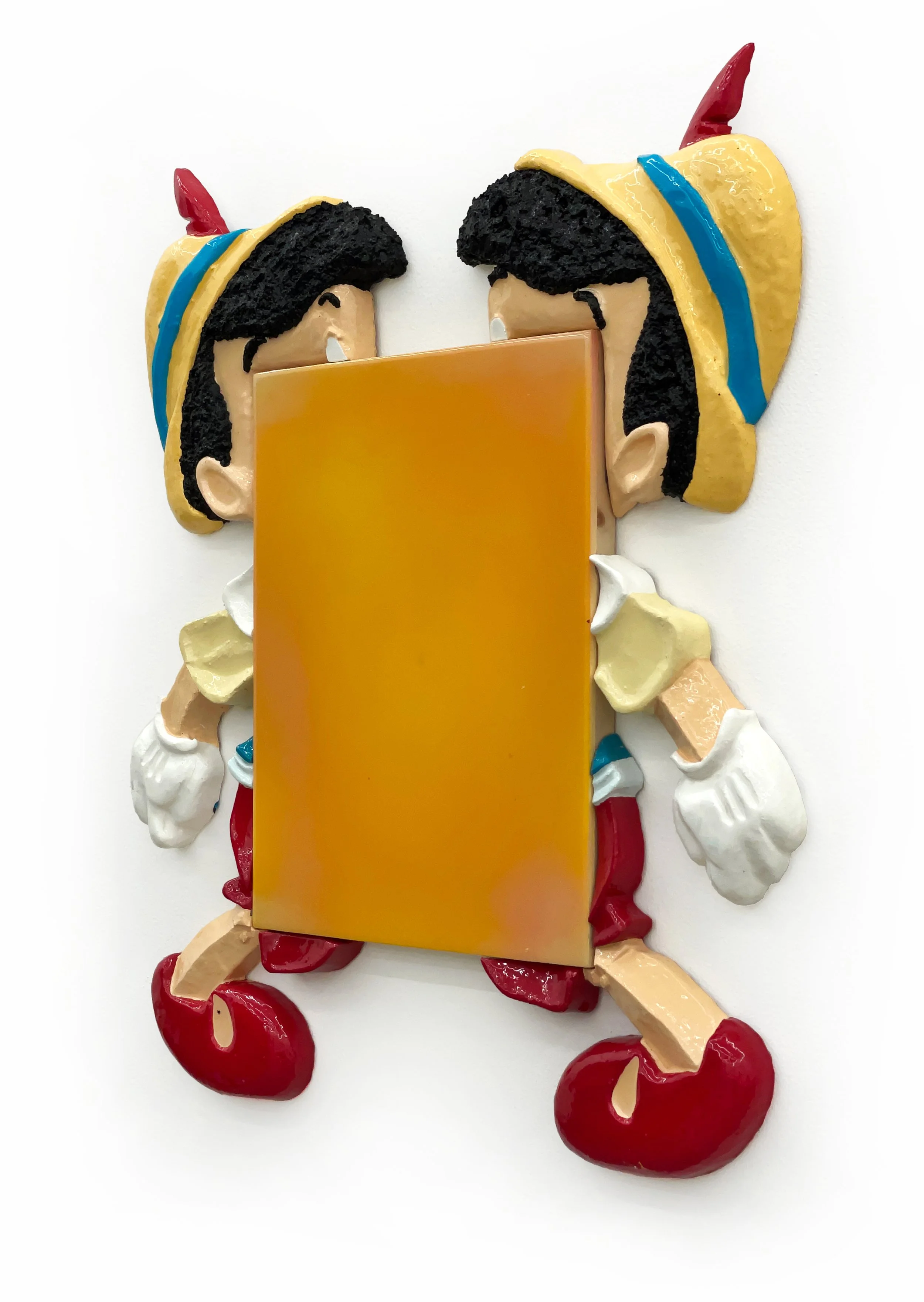 Double Puppet Mirror Hearth — Mike Chattem