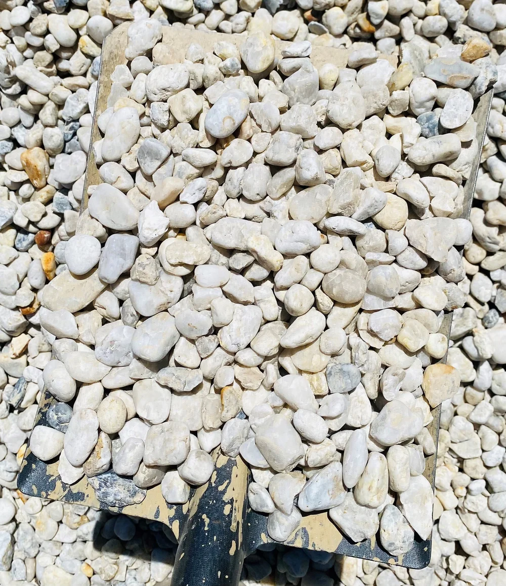 White River Stones — Bedrock Landscape Supplies Wagga Wagga