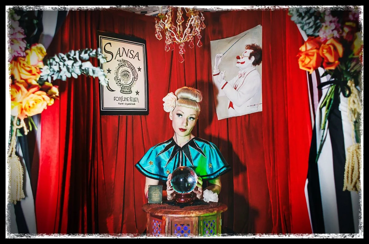 Sansa's Mystical Tarot Tent | Psychic for Events with Luxury Upgrades