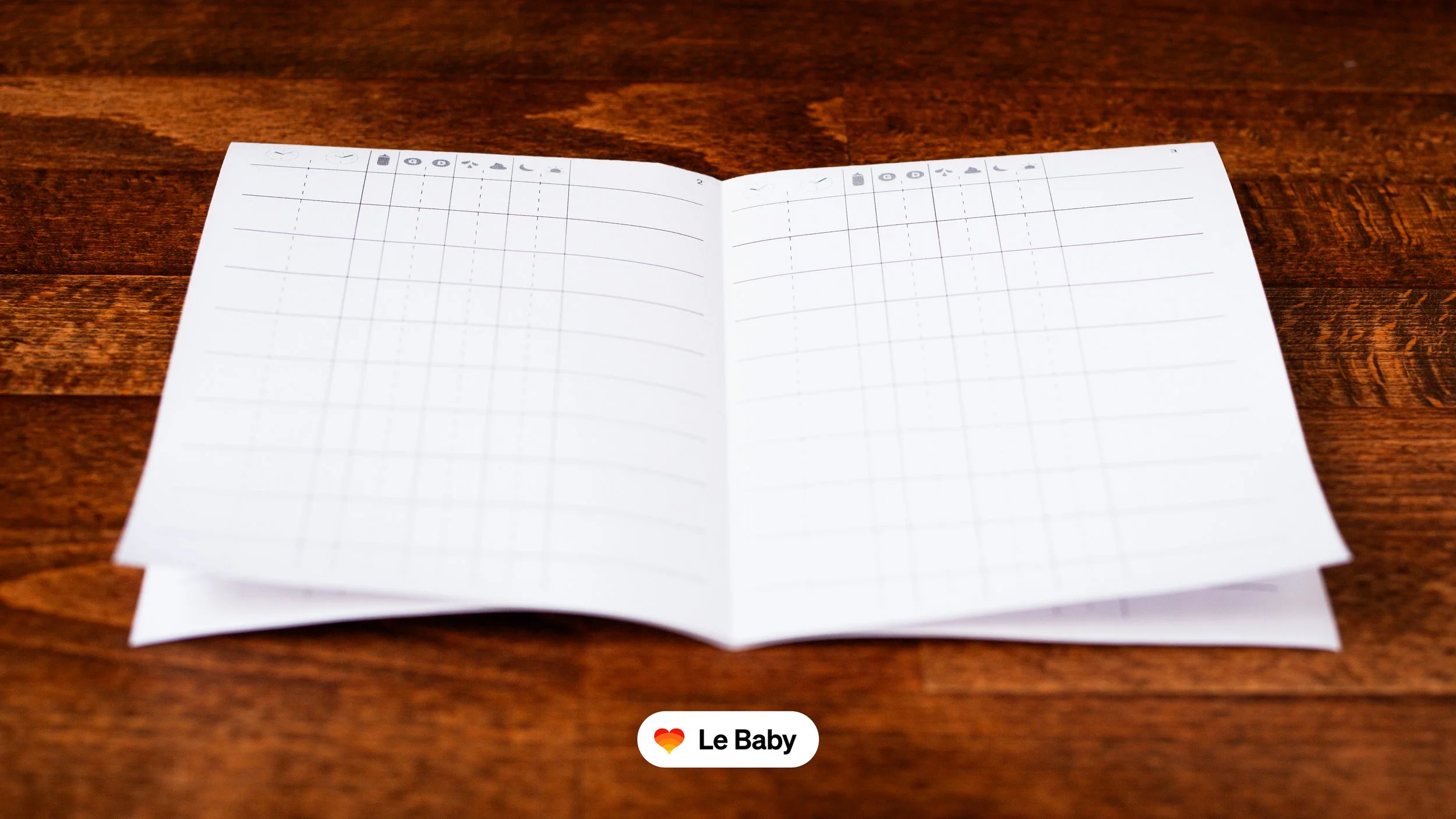 Free baby log sheet template printable pdf ♥ Le Baby