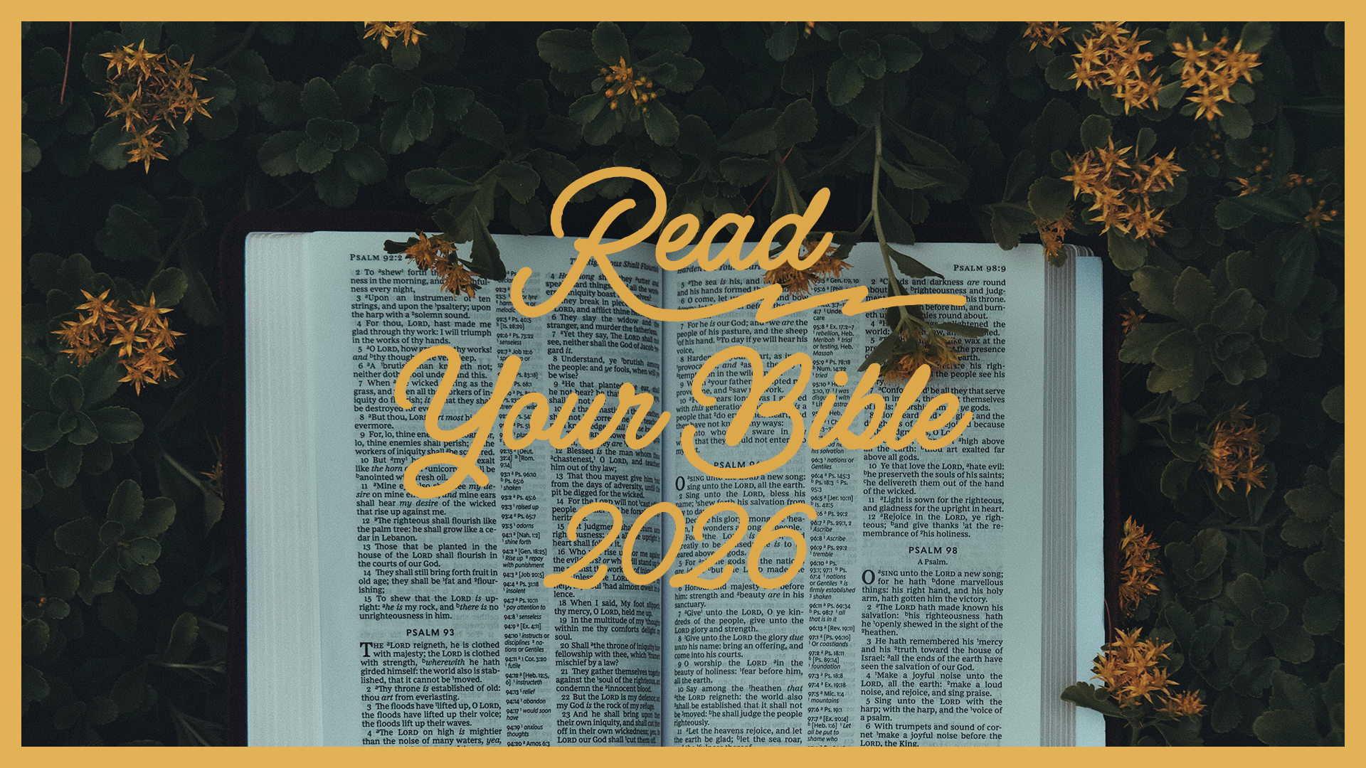 Read your Bible in 2026 — Loma Linda University Church