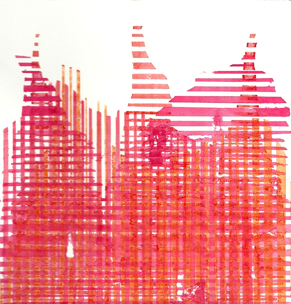 Scrim Drawings — Natalie Moore