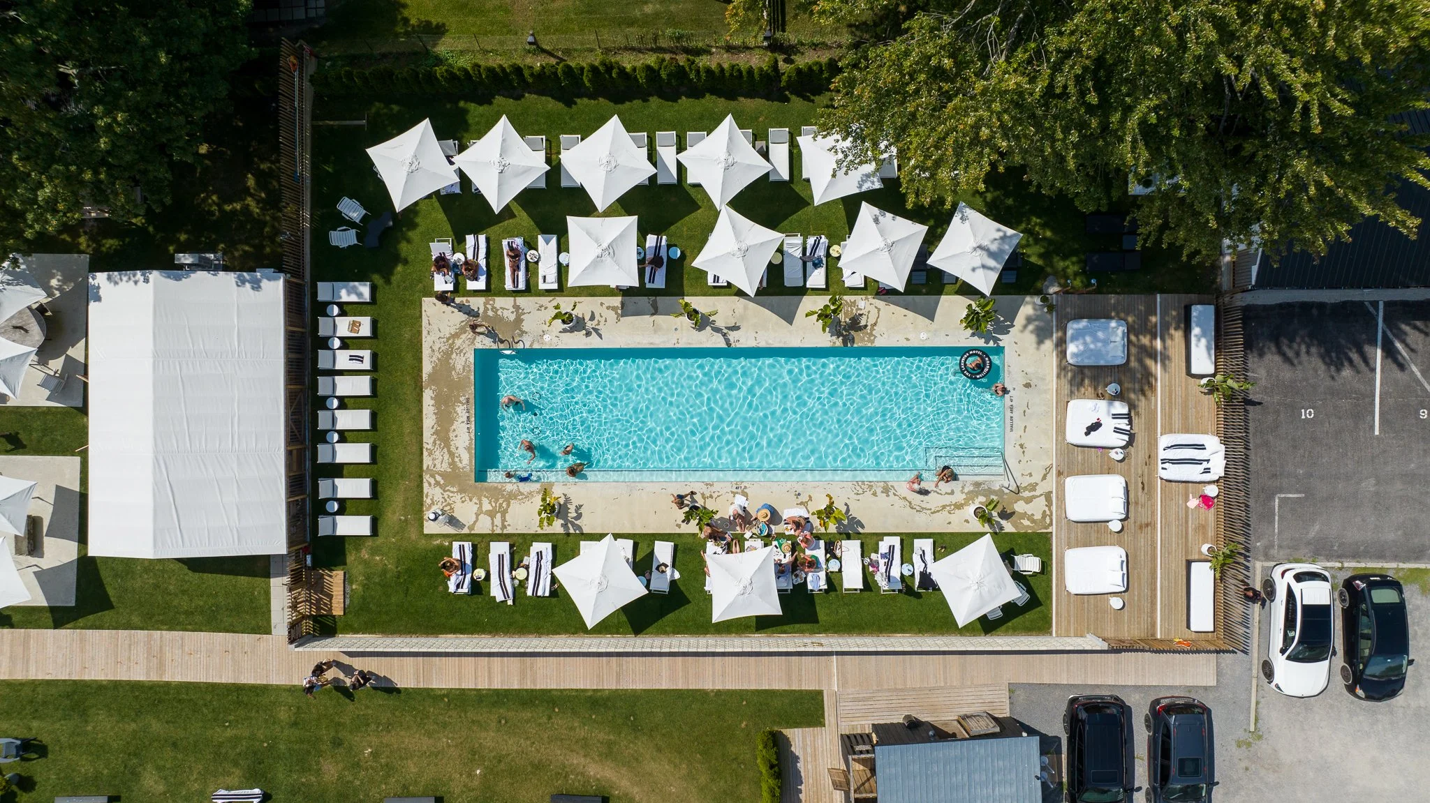 Bedside. Poolside. Fireside. Roadside | Stay at The Lakeside Motel ...