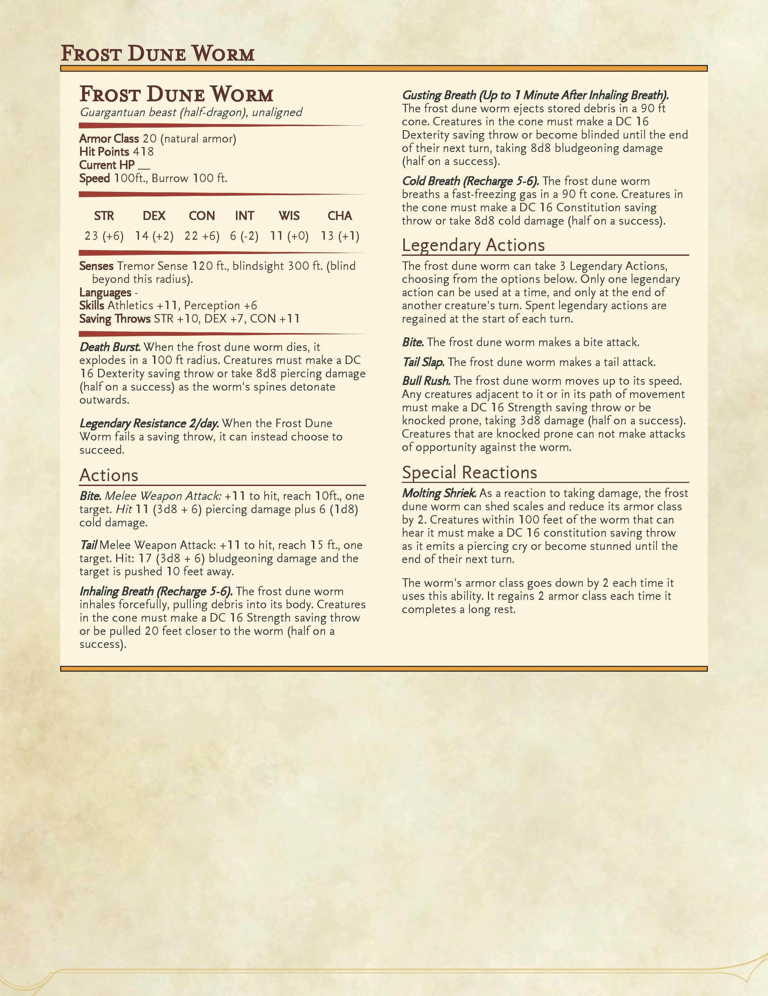 Imagine Frost Slaps You