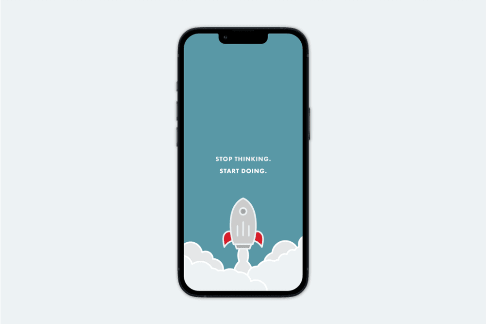 Motivational Wallpaper-Start Doing — Michael Peretti Studios