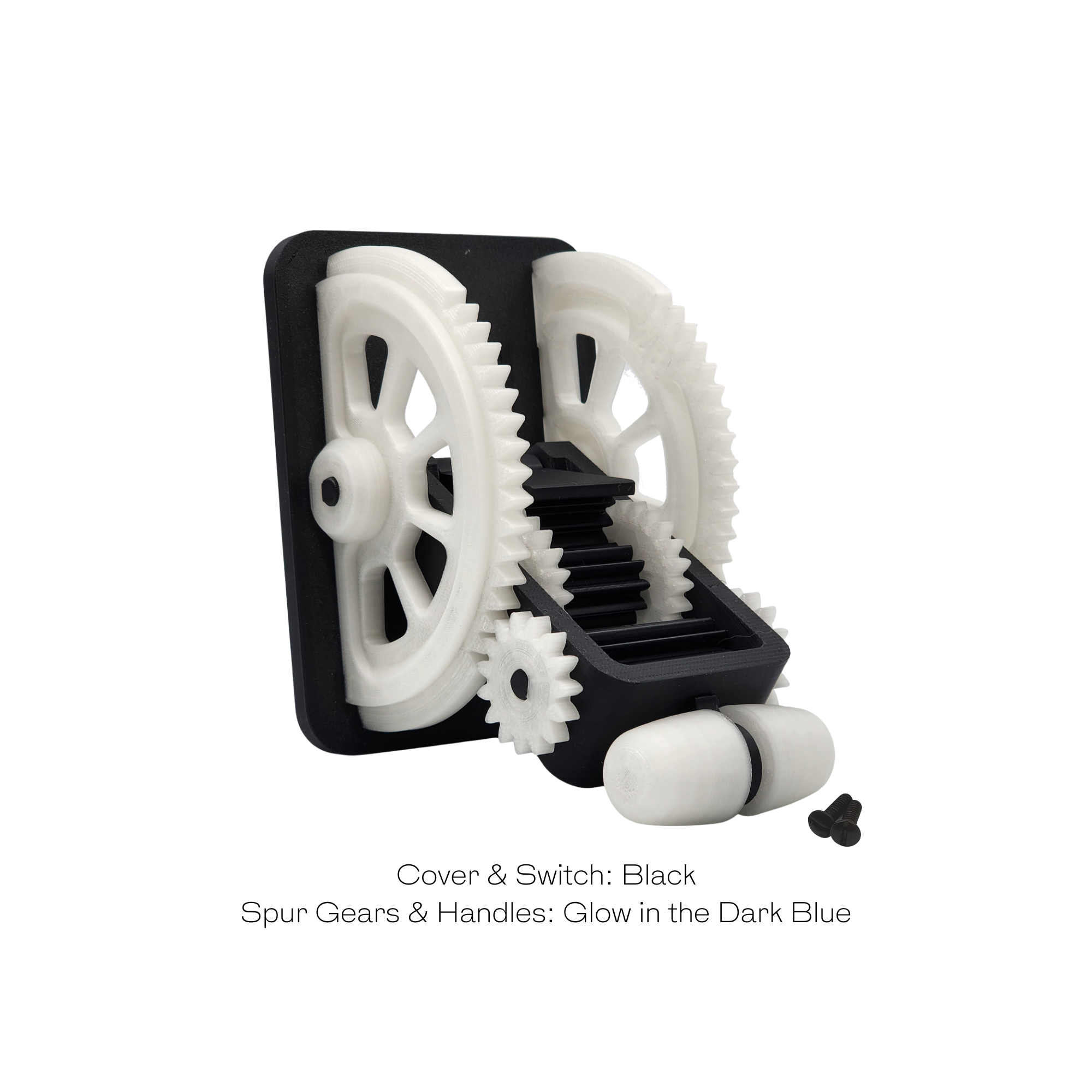 Mechanical Spur Geared Steampunk Rocker Light Switch Assembly™ / 9 ...