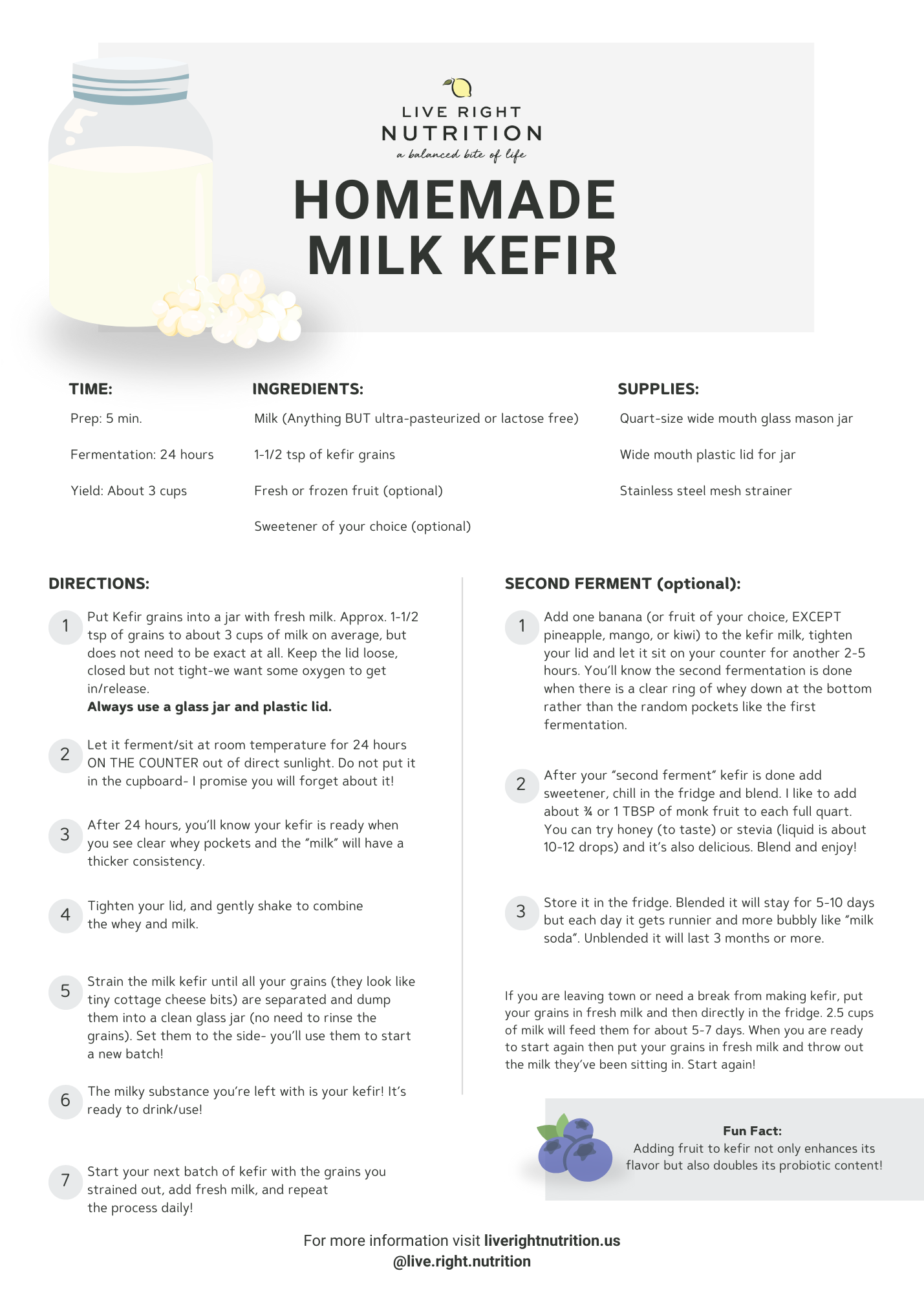 Master the Art of Making Kefir at Home: A Beginner's Guide to Kefir ...