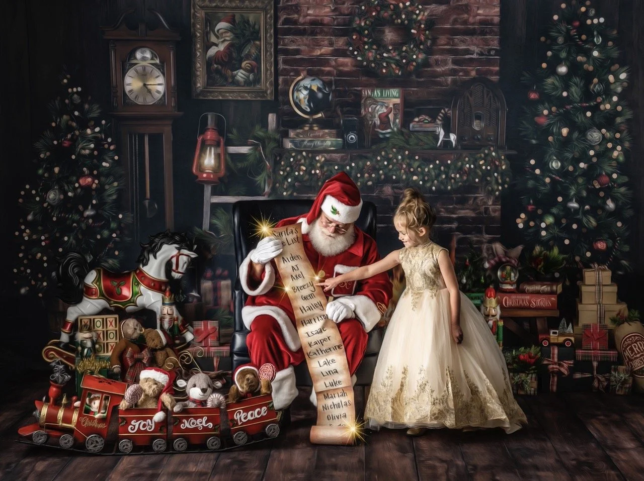 Minneapolis Holiday Studio Photos | Lisa Poseley Photography