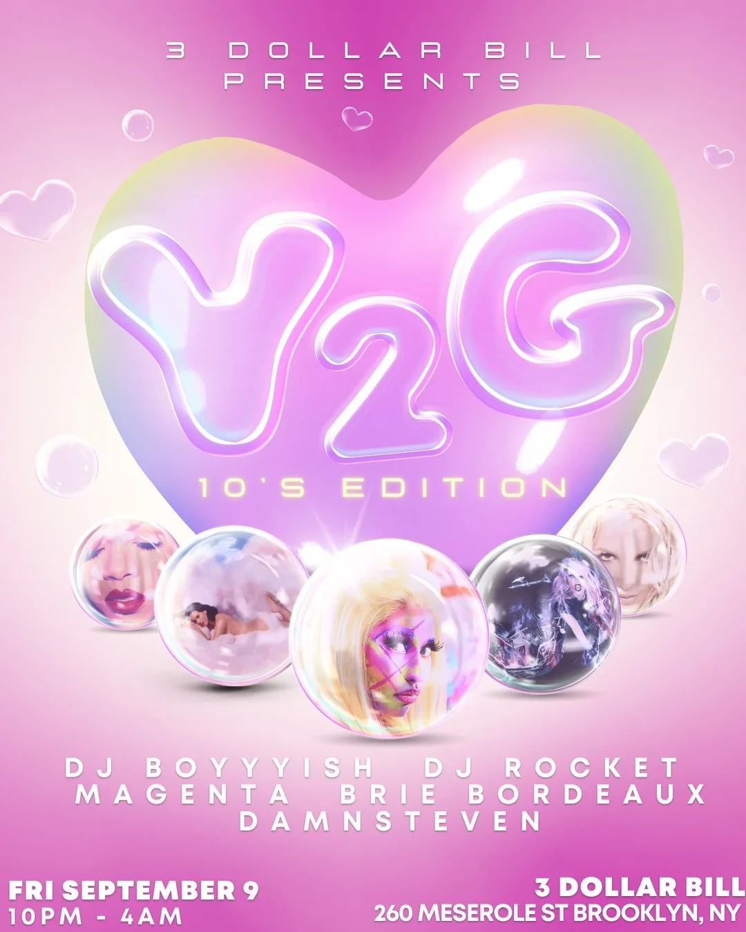 Y2GAY - 2010's Edition — 3 Dollar bill