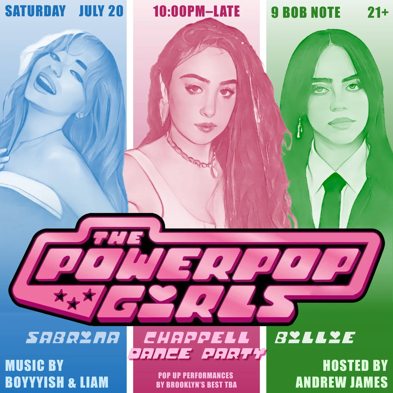 THE POWERPOP GIRLS — 3 Dollar bill